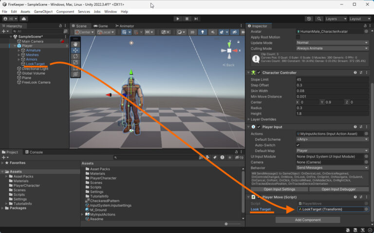 周回遅れのゲーム工房 – 【Unity】ImputSystem から Cinemachine の Free Look Camera を使う方法【2023年版】